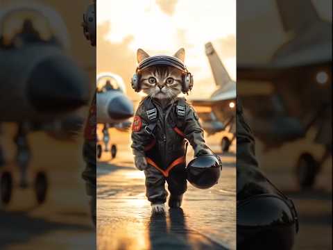 π±ποΈ Cat Military Army β The Fiercest Feline Soldiers! ππ₯ #trending #shorts #ytshorts #kitten #cat