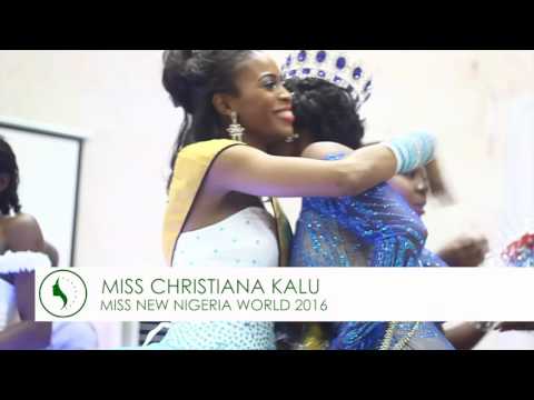 MISS NEW NIGERIA WORLD 2016 Crowning Moment