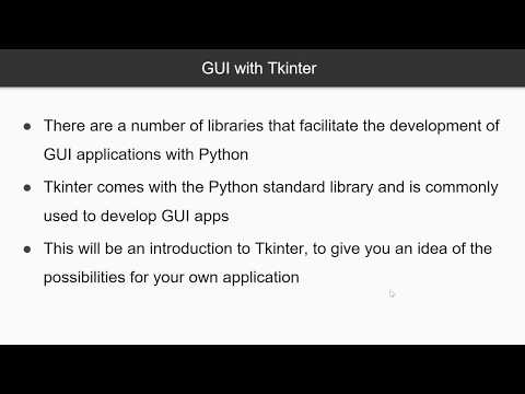 Get Started with Tkinter and GUI Applications in Python
