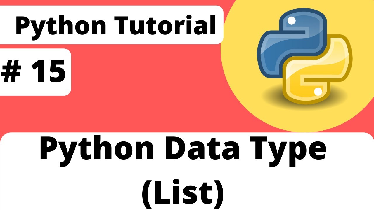 # 15 Introduction To Lists In Python | Python Tutorial