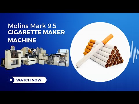 Cigarette Maker Machine - Molins Mark 9.5 Lenze Servo Drives