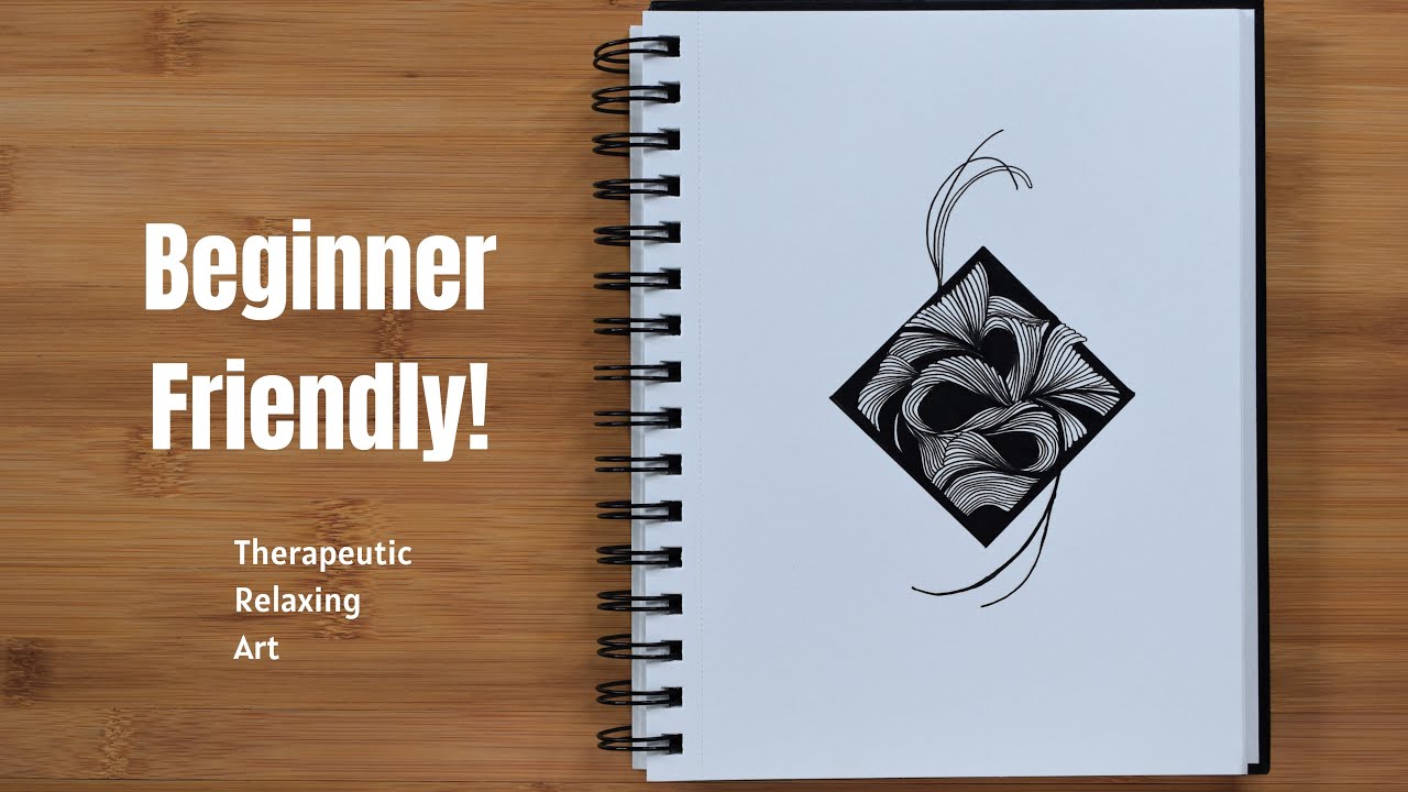 Drawing beyond boundaries, creating within lines | beginners friendly | #drawing  #art #meditation