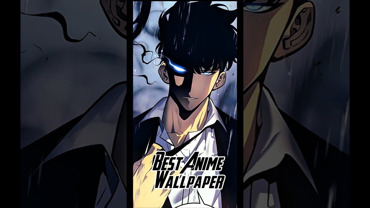 Best Anime Men's Wallpaper 😎 #anime #games #sungjinwoo