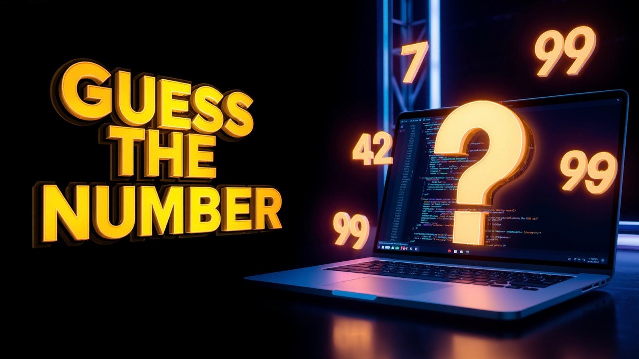 Guess The Number Game In Python | Python Mini Project For Beginners