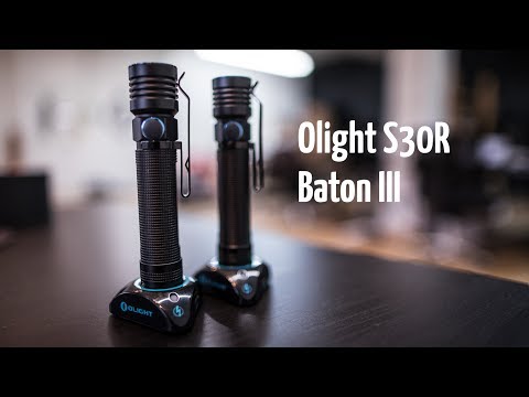 Flashlight review! The Olight S30R Baton III for tube light-painting