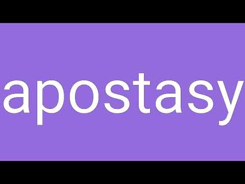 Apostasy Definition & Meaning
