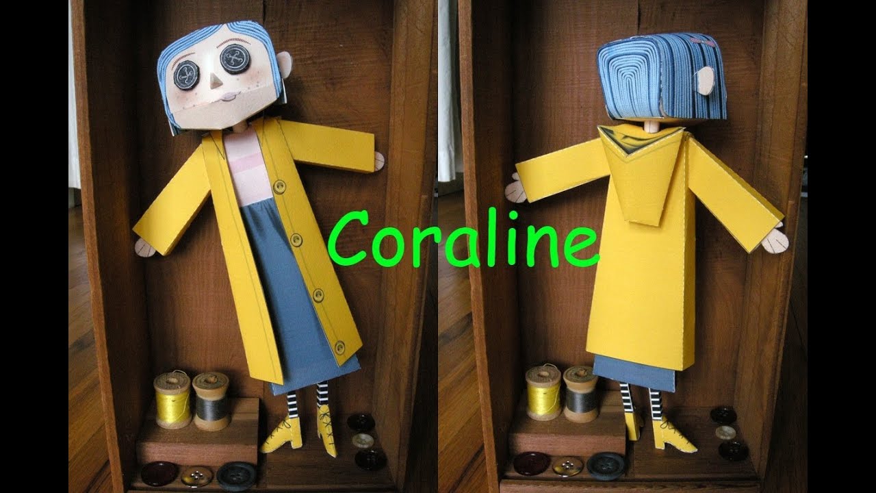 Coraline Papercraft Tutorial