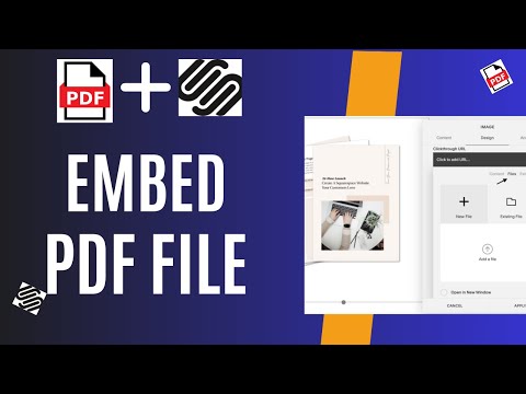 How to Embed a PDF File in Squarespace