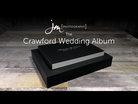 Crawford Wedding Album - GraphiStudio (JM Photography Elegant Series)