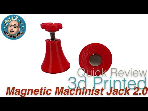3D Printed Magnetic Machinist Jack 2 0