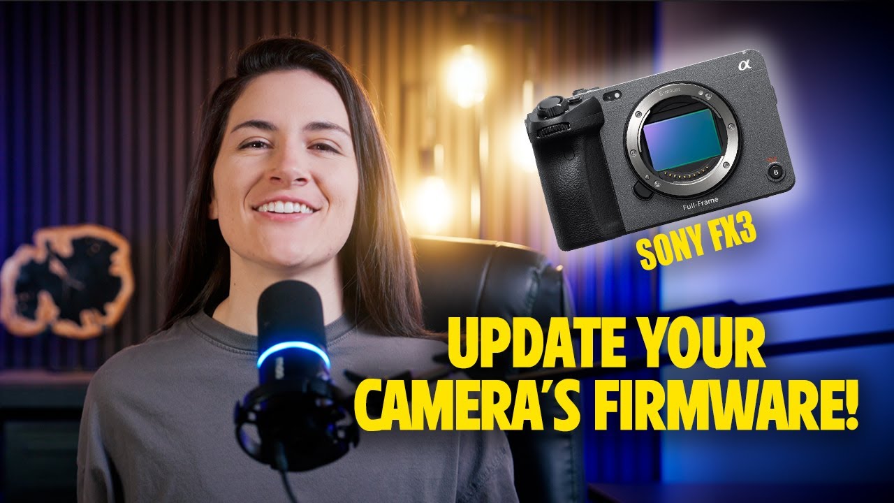 Easily Update Your Camera's Firmware! (Sony FX3) Tutorial | 2025