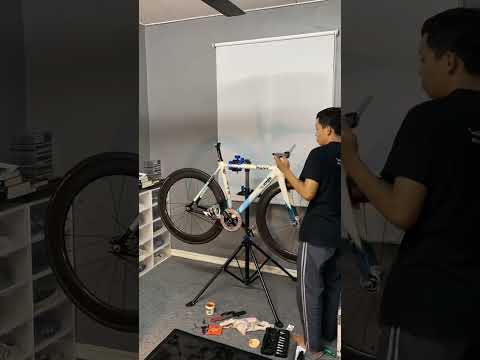 Fixed Gear Build | Malaysia | Cinelli Mash Cyanotype | Fixed Gear Malaysia #fixedgear
