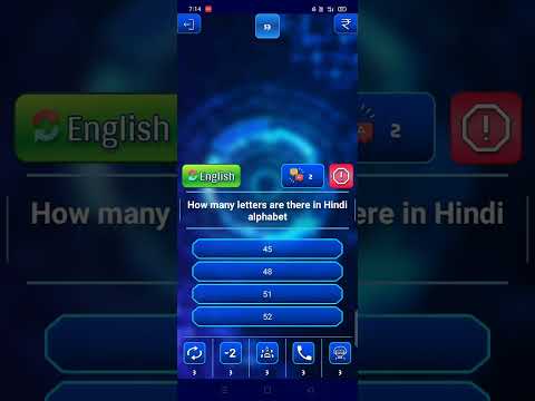 How many letters are there in hindi alphabet?