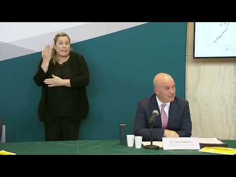 Coronavirus briefing at Department of Health
