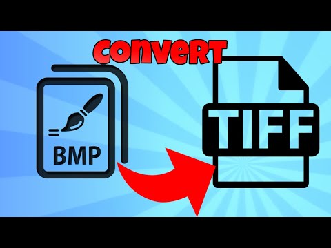 how to convert bmp to tiff file