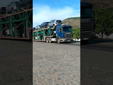 SCANIA G420 na Cegonha no ritmo do Léo Santana #caminhão #scania #G420 #léosantana #shorts