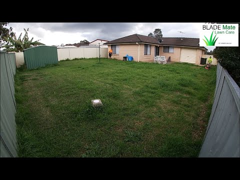 Real time mowing with 2 man crew - Lawn Care Australia