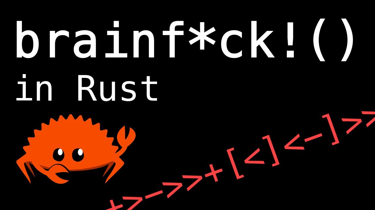 Rust: Brainf*ck as a macro