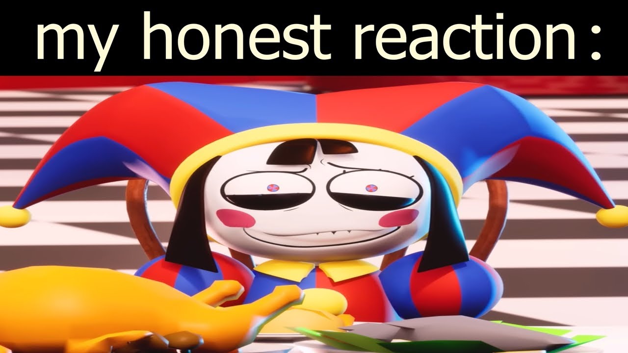 digital circus meme template (shitpost)