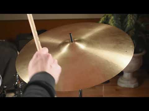 20" Paiste Formula 602 Pre-Serial 1960s Ride Cymbal 2454g | Reverb