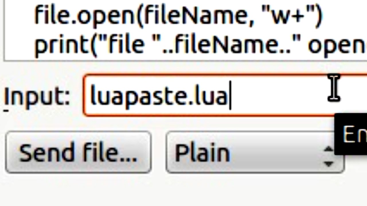 Upload LUA files to ESP8266 using just terminal