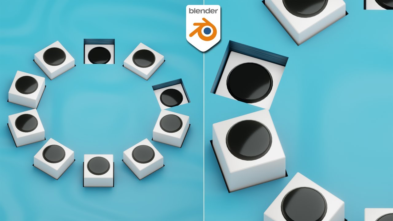 Satisfying Loop Animation With Easy Geometry Nodes (Blender Tutorial)