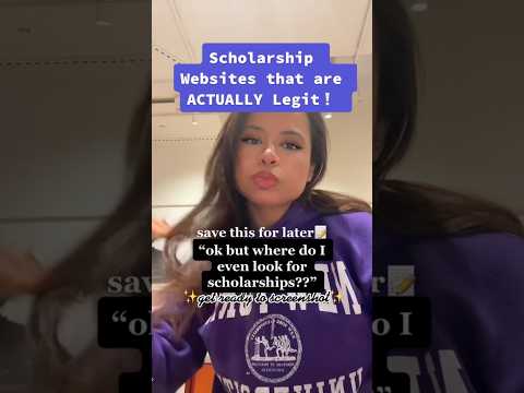 the BEST places to find Scholarships for college πΈ #school #students #collegemoney
