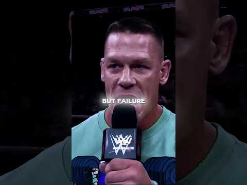 Failure Gives You Two Choices | John Cena 👀 #motivation #wisdomquotes #success #elitemindset