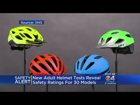 New Study Gives Safety Ratings For 30 Different Bike Helmets