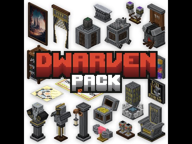 Dwarven Decoration Volume 1 Minecraft Texture Pack