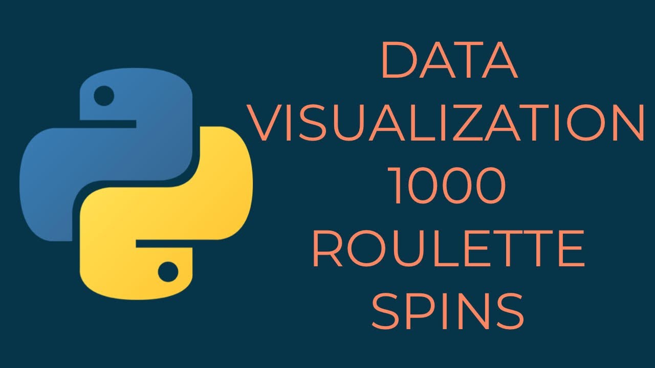 Python Data Visualization using Plotly - 1000 Roulette Spins Tutorial