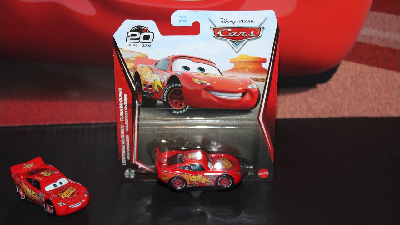 We need to talk about the new 20th Anniversary Disney Cars Packaging - Lightning McQueen - 2026