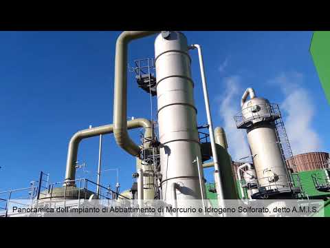 Centrale geotermoelettrica Bagnore 4 (GR) di ENEL Green Power - Impianto di abbattimento A.M.I.S.