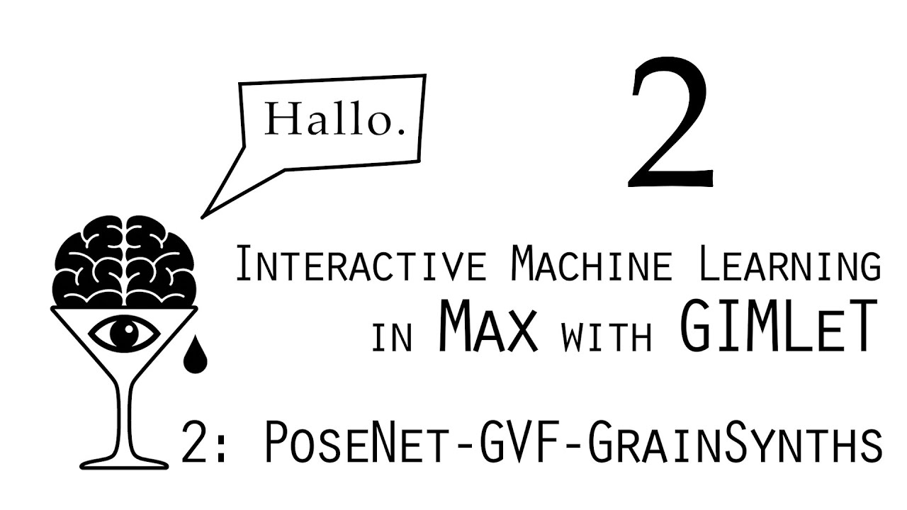 Interactive Machine Learning in Max with GIMLeT – Tutorial 2