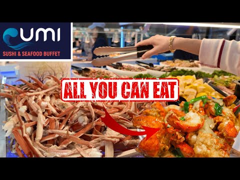 $39/person for All You Can Eat LOBSTERS, Snow Crab Legs, Ramen & More @ Umi Sushi & Seafood Buffet