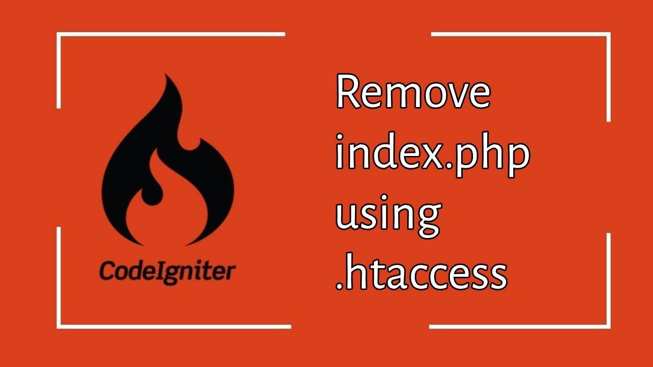 Remove index.php from Codeigniter using htaccess
