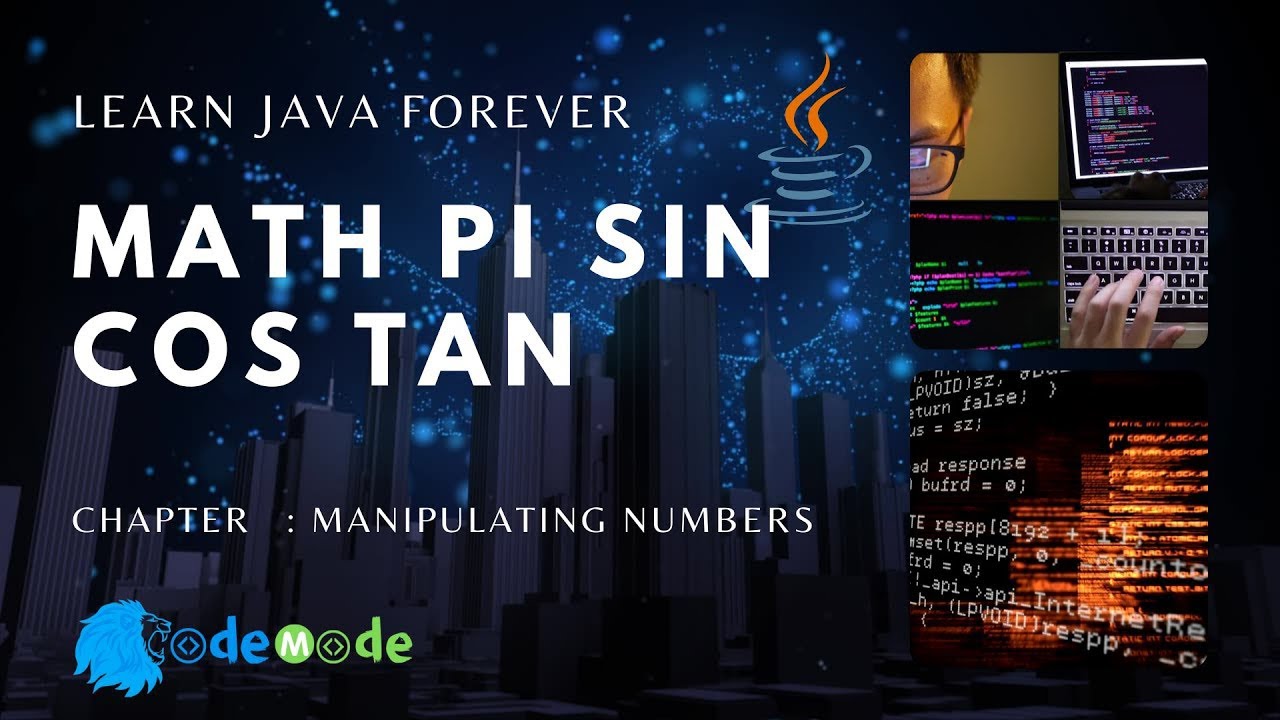 Pi sin cos tan in Java | sin cos tan function in Java