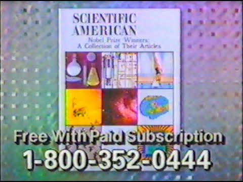 '90s Ads | Scientific American Magazine | Subscription | 1992