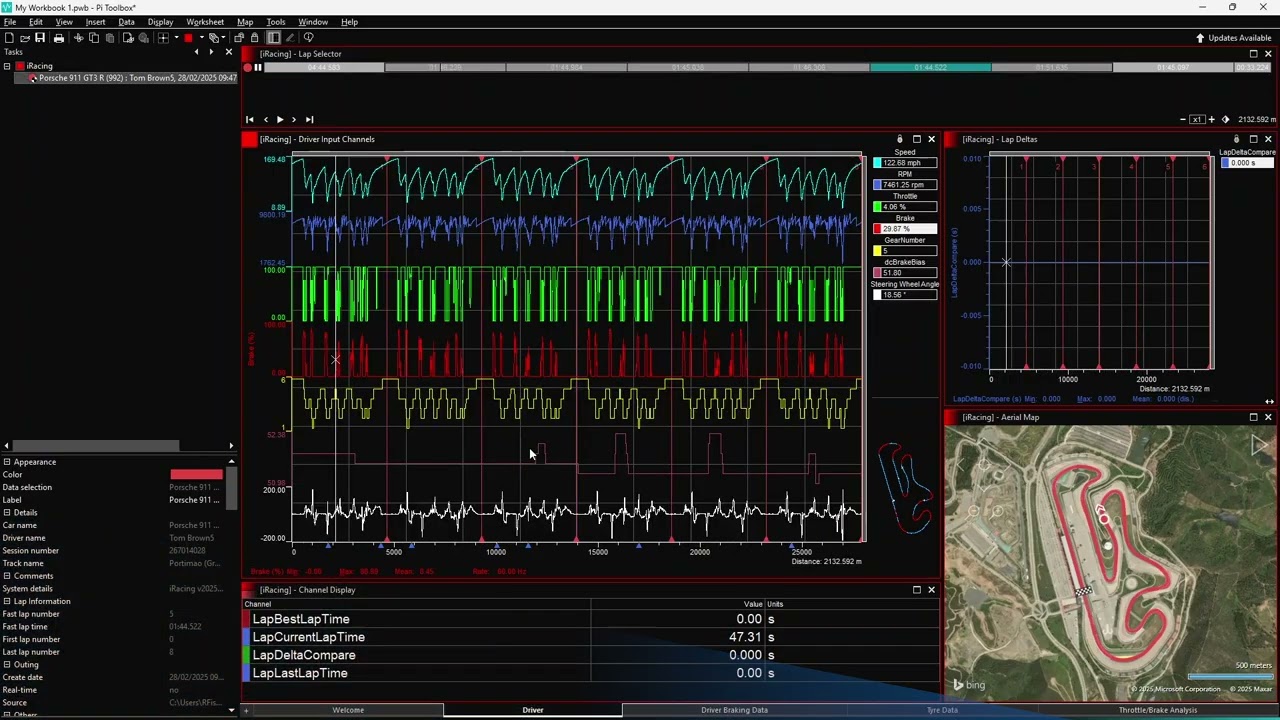 Pi Toolbox - Tutorial Video - Lap and Data Navigation