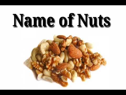 Name of Nuts/ Learning for Kids.