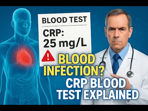 CRP Blood Test Explained | What High or Low C-Reactive Protein Means #CRPTEST