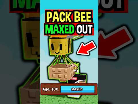 MAXED OUT PACK BEE in Roblox Grow a Garden..