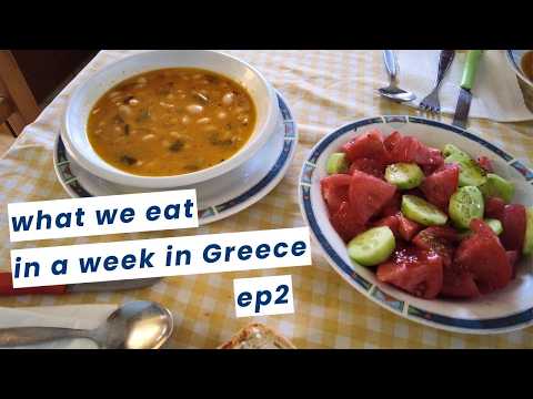What we eat in a week in Greece - ep2 | Back for grandma's cooking