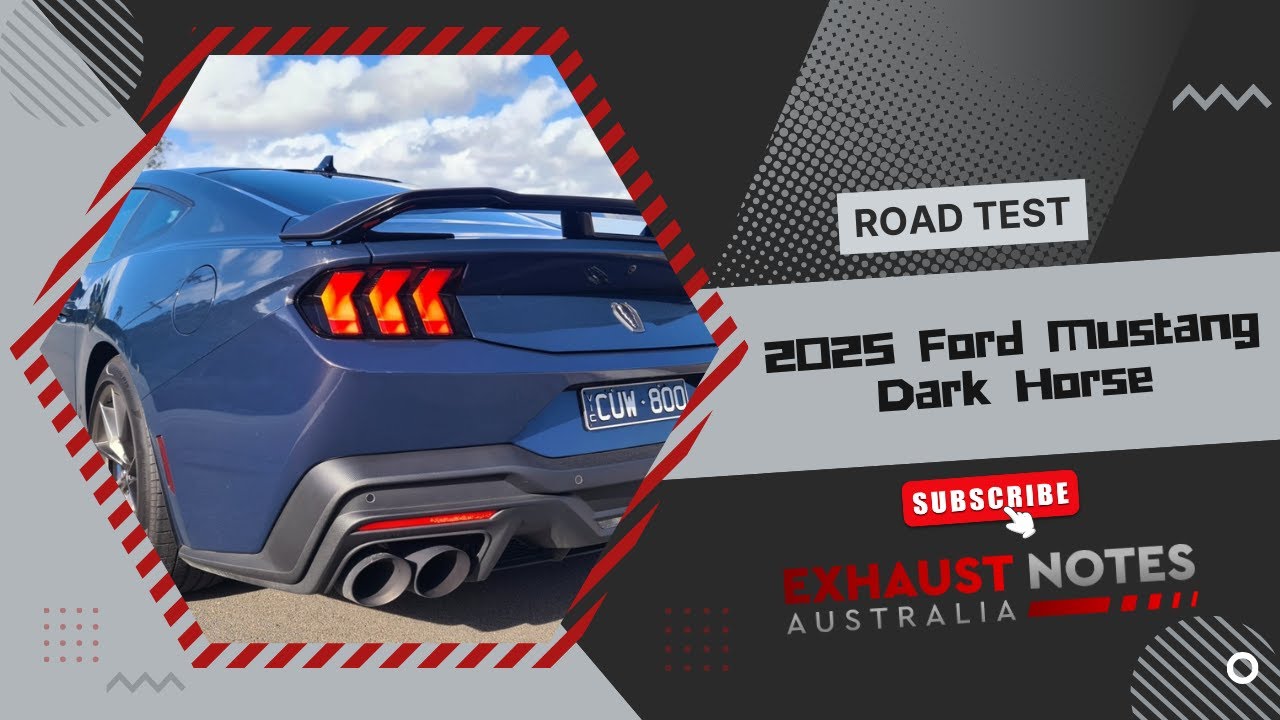 The ultimate Pony car? 2025 Ford Mustang Dark Horse - TESTED