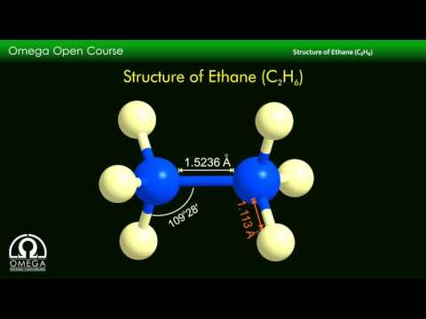 Molecular Structure of Ethane