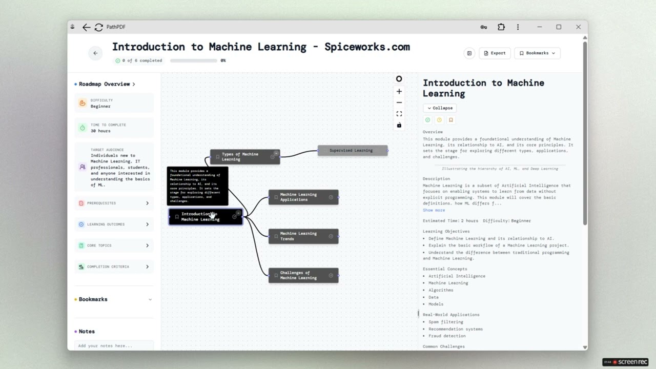 Path Pdf - Your AI Roadmap Companion.