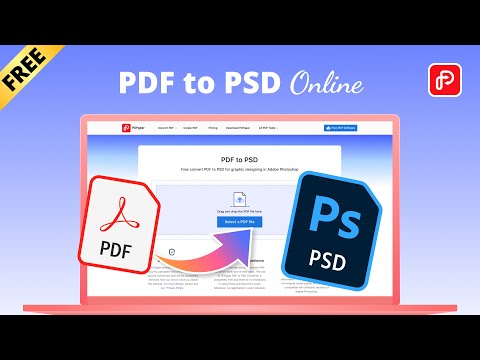 How to Convert PDF to PSD with PDFgear?