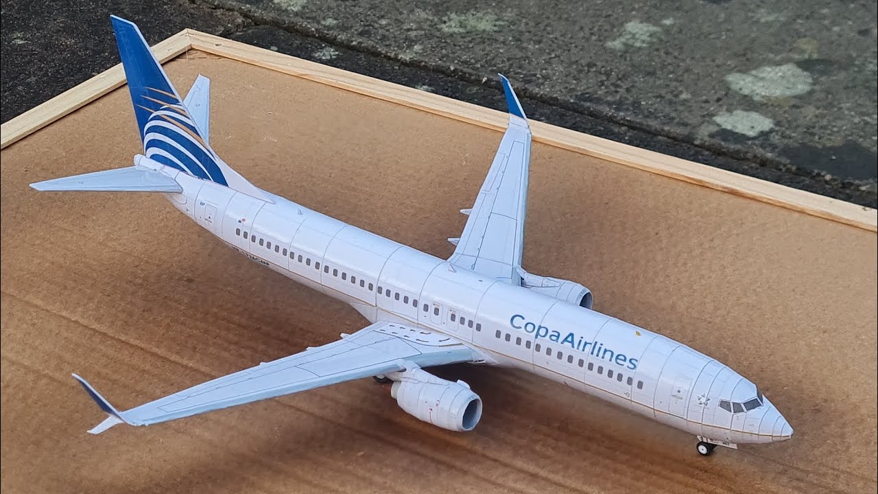 Copa airlines boeing 737 citycraft model