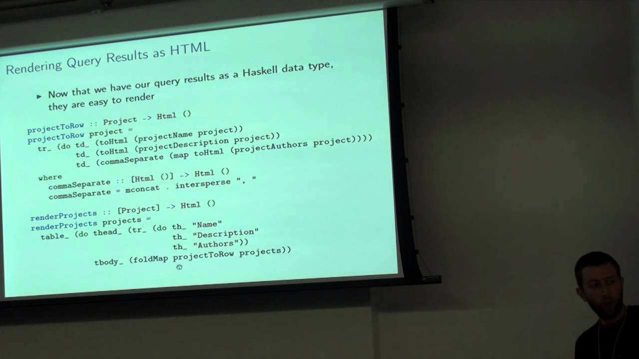 ZuriHac 2015 - Beginning Web Programming in Haskell