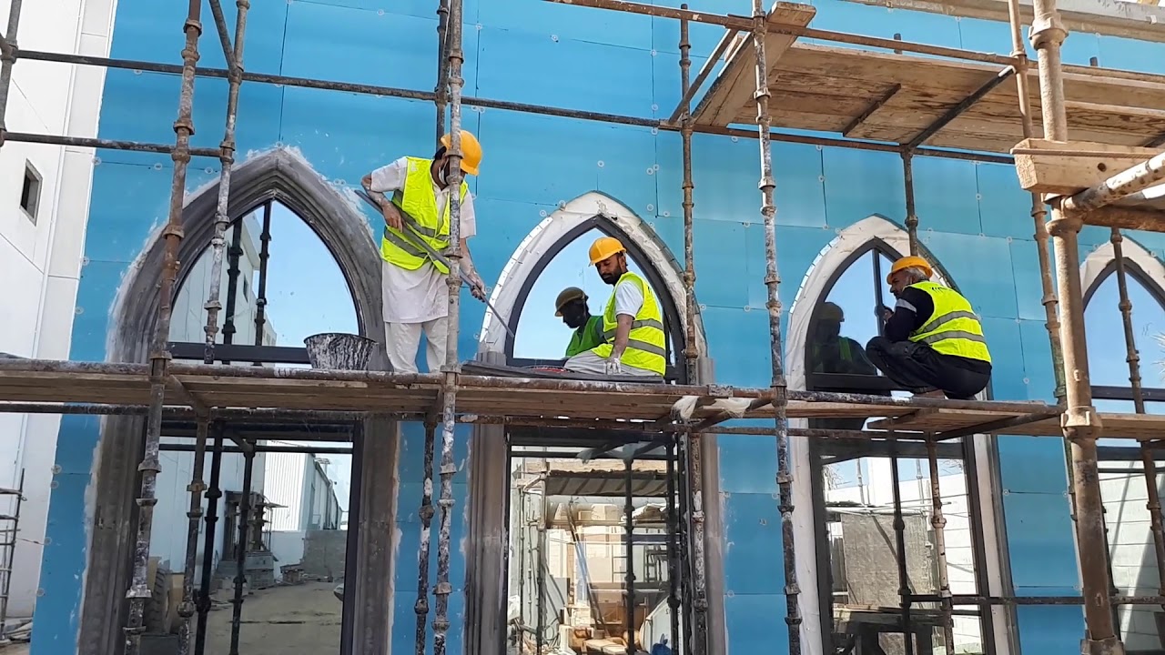 # How to install  GRC window decoration # GRC moulding window decor